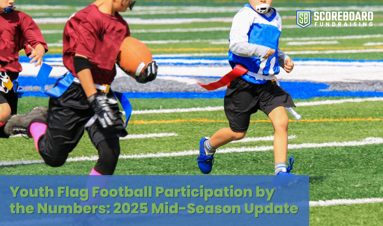 Youth Flag Football Stats 2025 | Scoreboard Fundraising